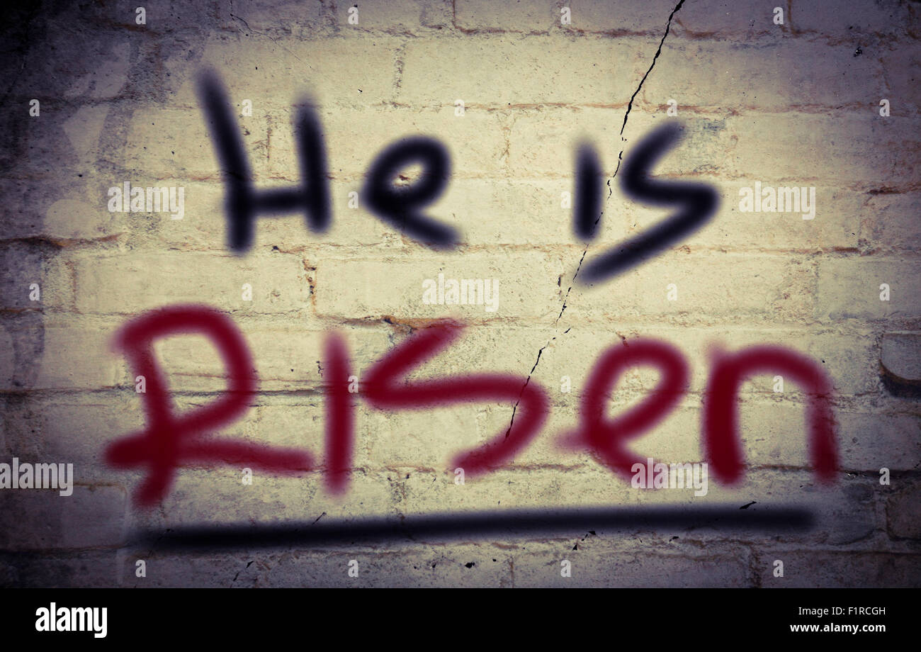 God has risen hi-res stock photography and images - Alamy