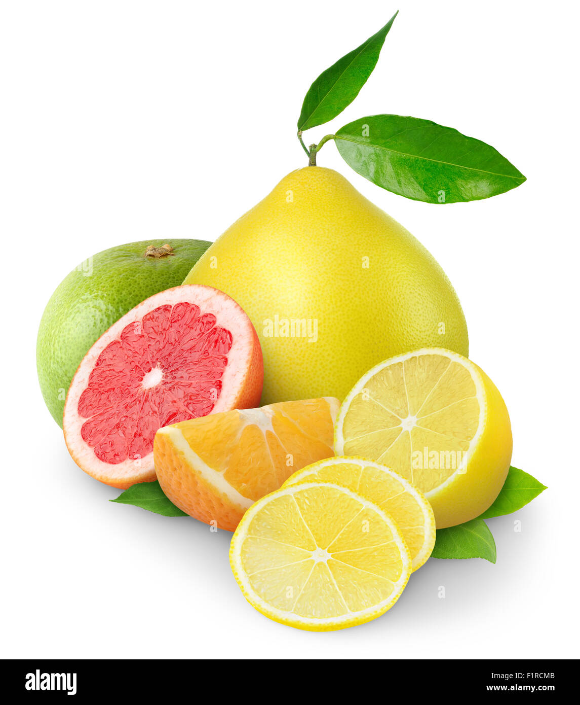 Different types of fruits Cut Out Stock Images & Pictures - Alamy