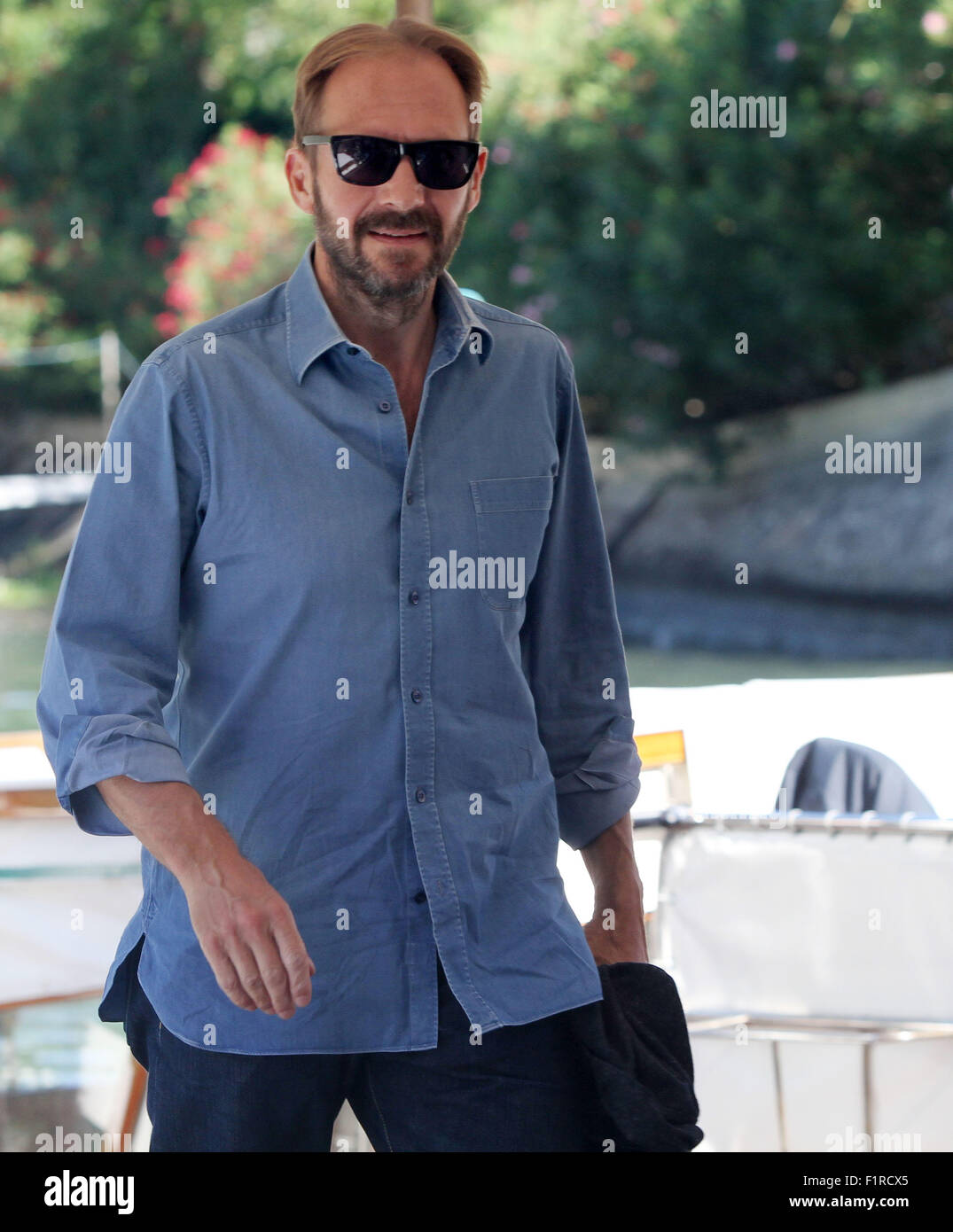 Venice, Italy. 06th Sep, 2015. Ralph Fiennes sightings at Excelsior ...