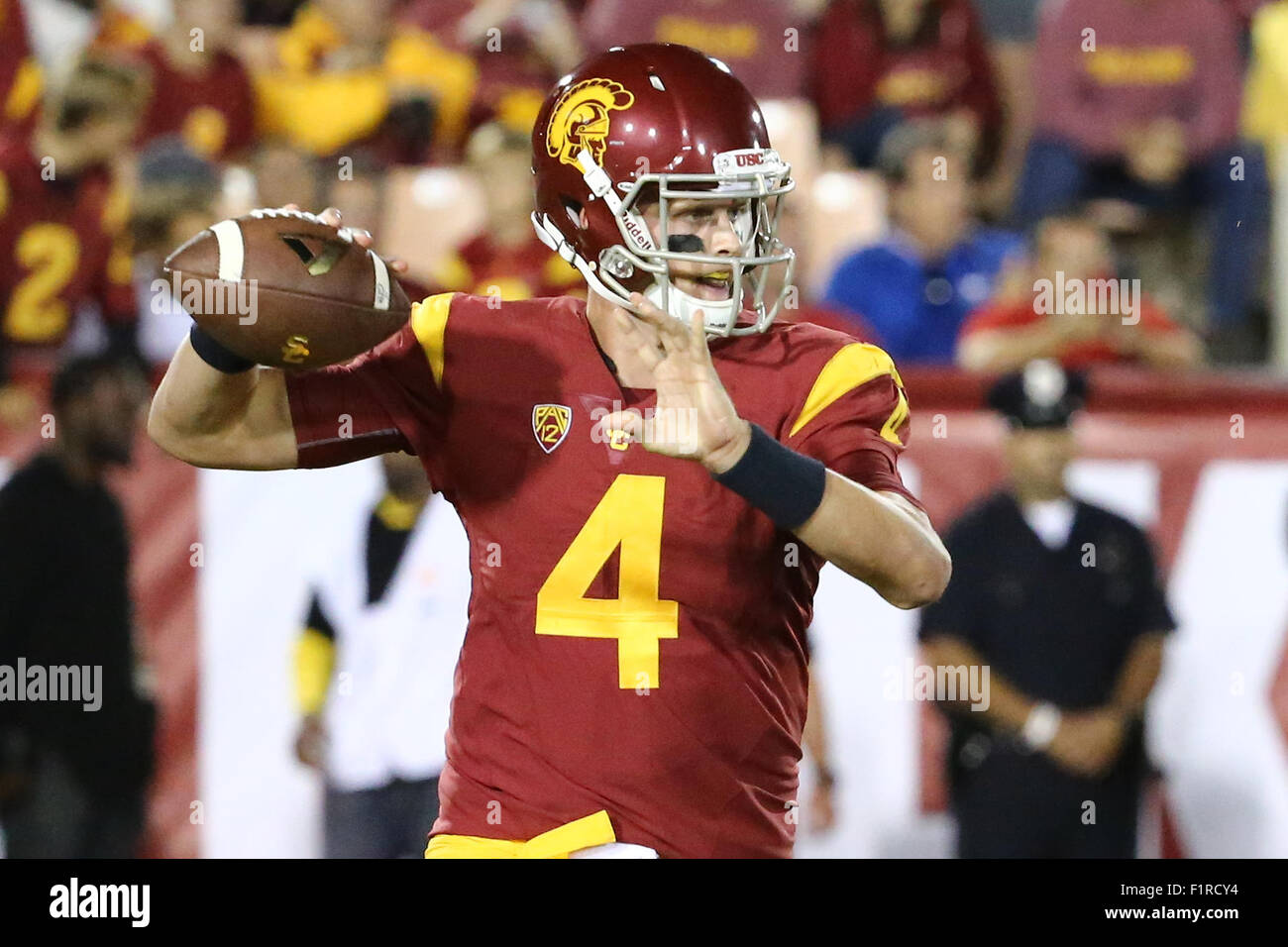 Los Angeles, CA, I.E. USA. 6th Sep, 2015. September 5, 2015: USC ...