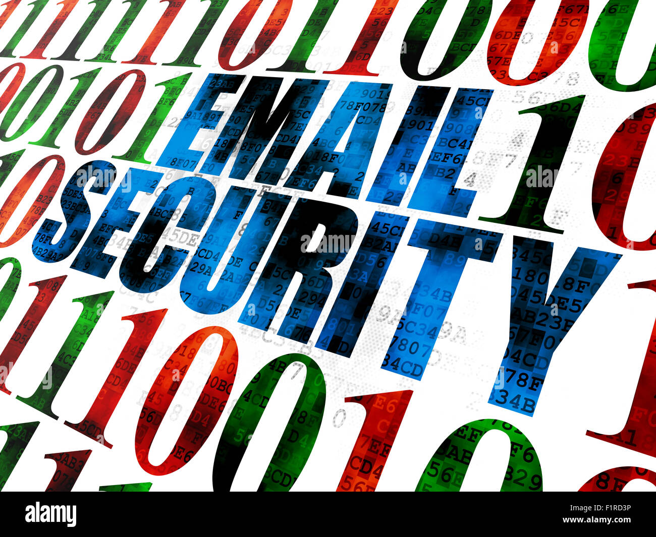 Security concept: Email Security on Digital background Stock Photo - Alamy