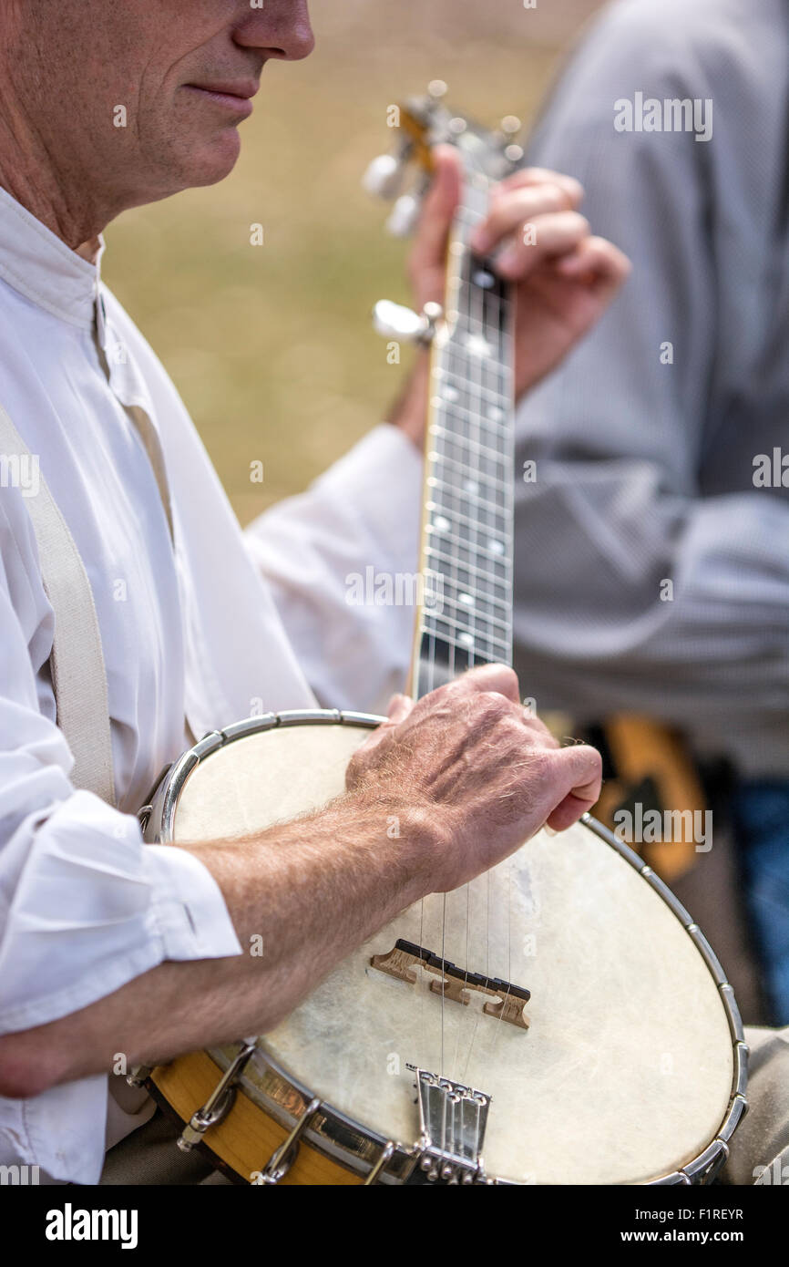 Banjo Man High Resolution Stock Photography and Images - Alamy
