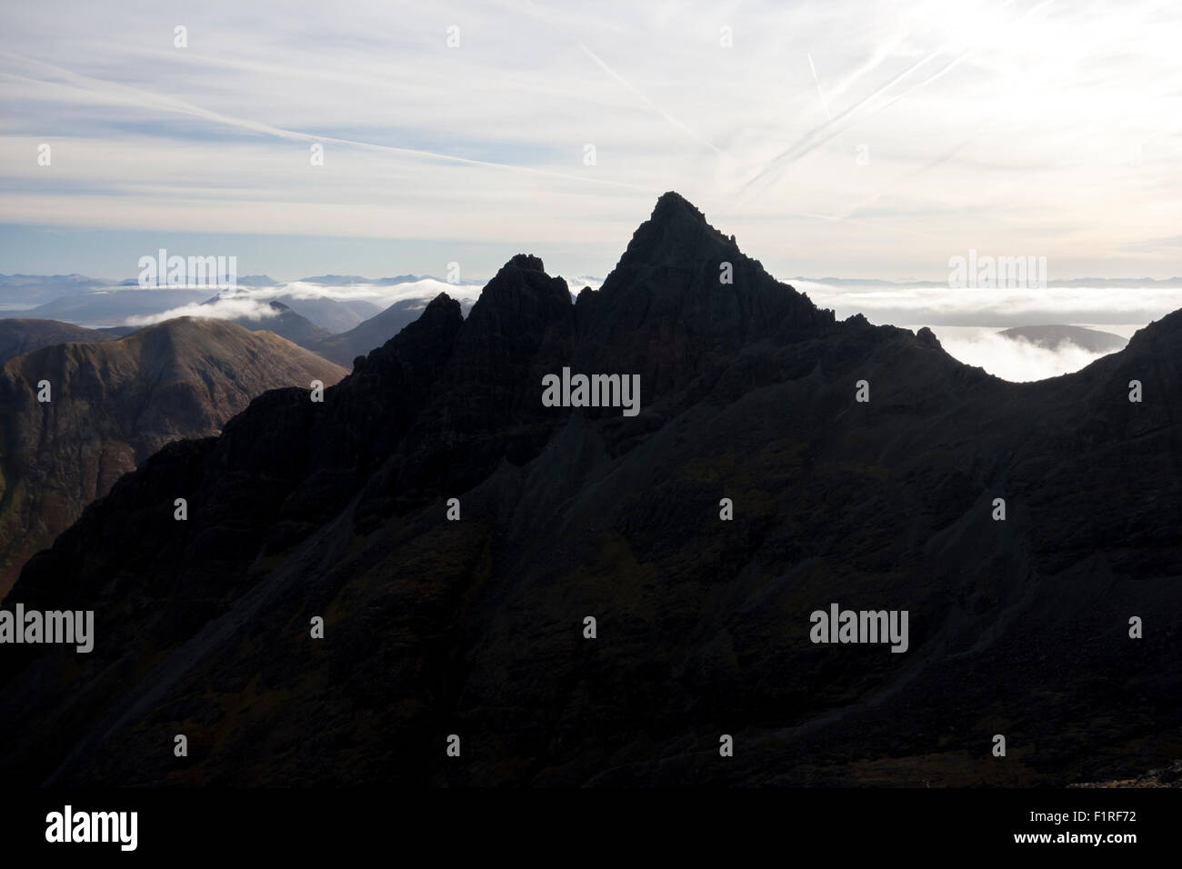 Pinnacle Ridge, Isle of Skye, Scotland, UK Stock Photo - Alamy