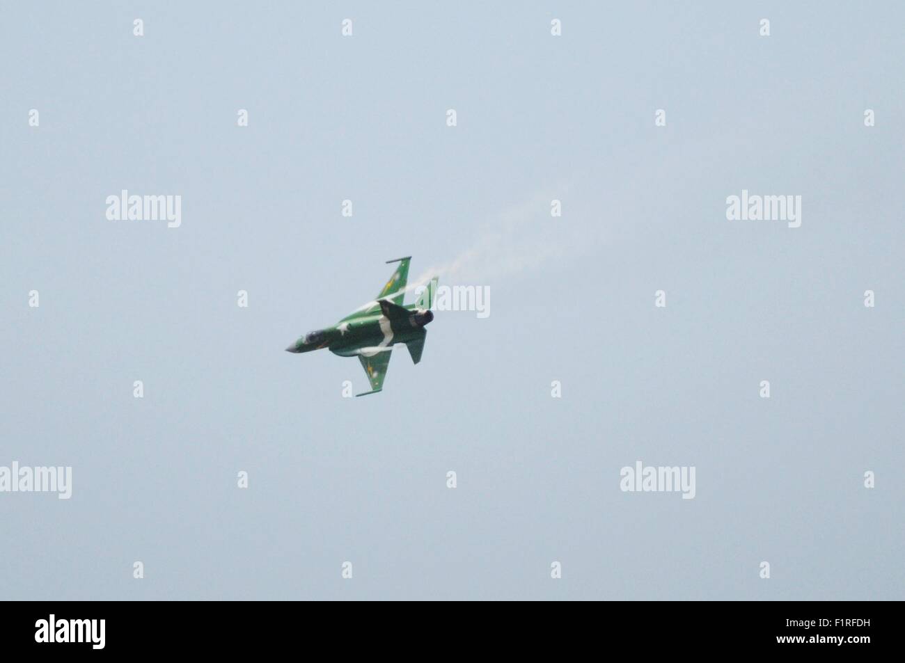 Islamabad, Pakistan. 6th Sep, 2015. A Pakistani JF-17 Thunder fighter ...