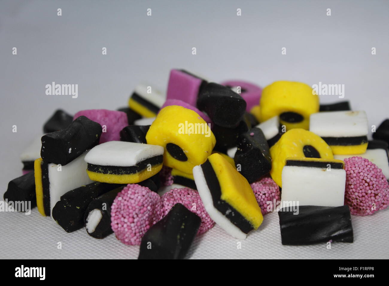 Sweets colour liquorice allsorts hi-res stock photography and images ...
