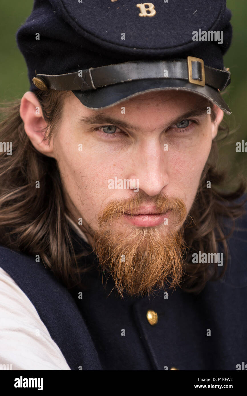 Soldier with blue eyes hi-res stock photography and images - Alamy