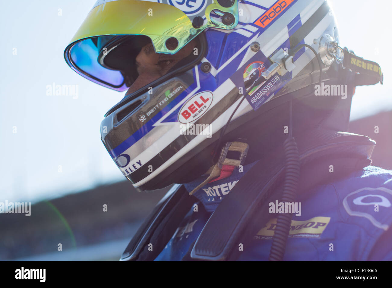 Rockingham Speedway, UK. 6th Sep, 2015. Robb Holland and Handy ...