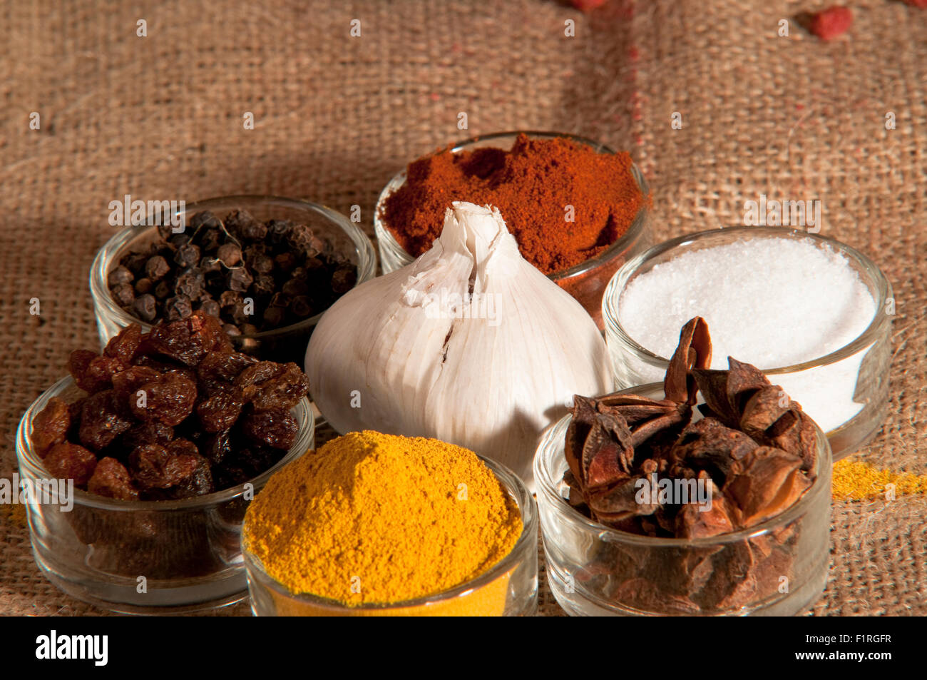 spices and flavors Stock Photo - Alamy