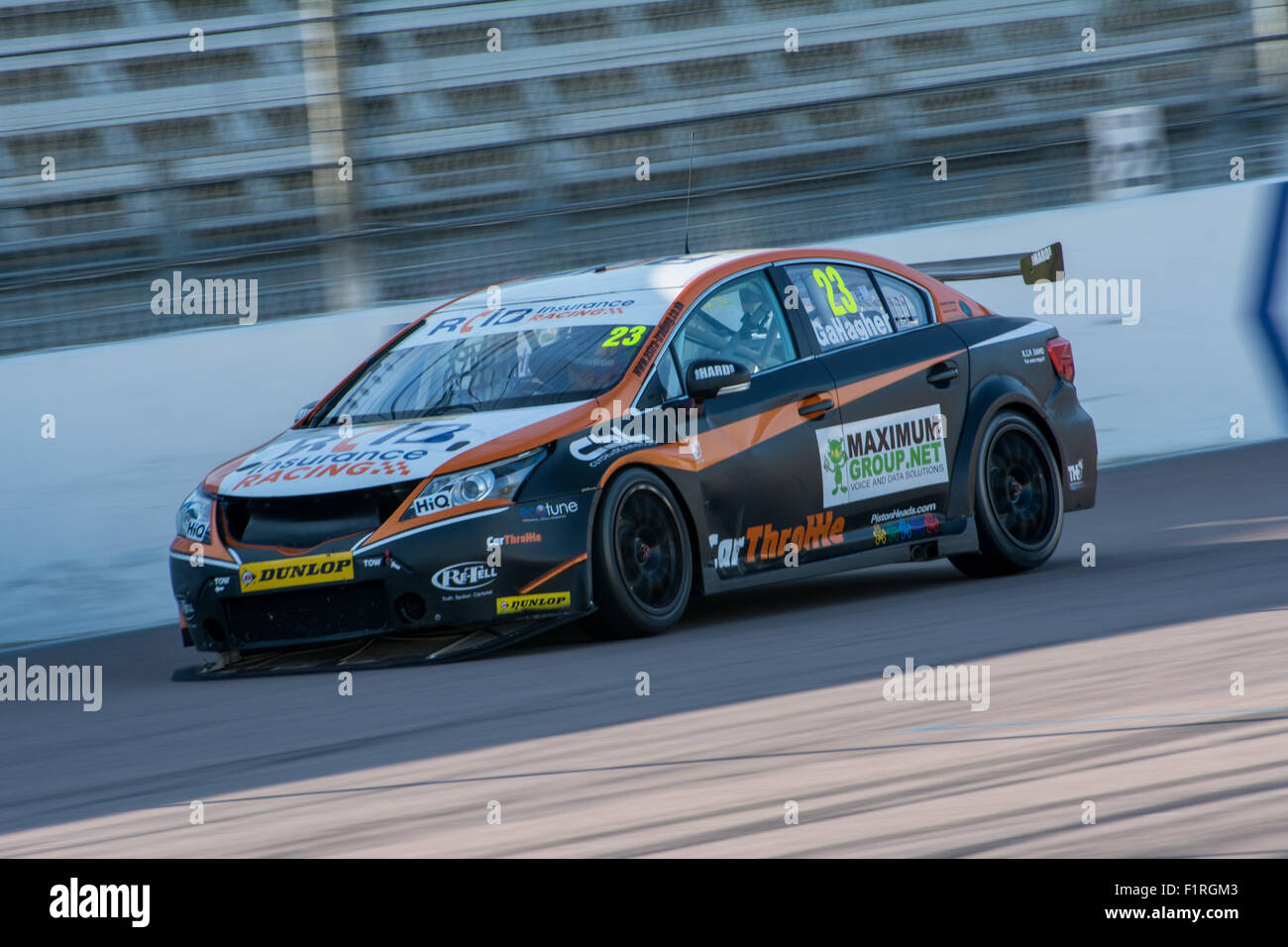 Rockingham Speedway, UK. 6th Sep, 2015. Kieran Gallagher and RCIB ...