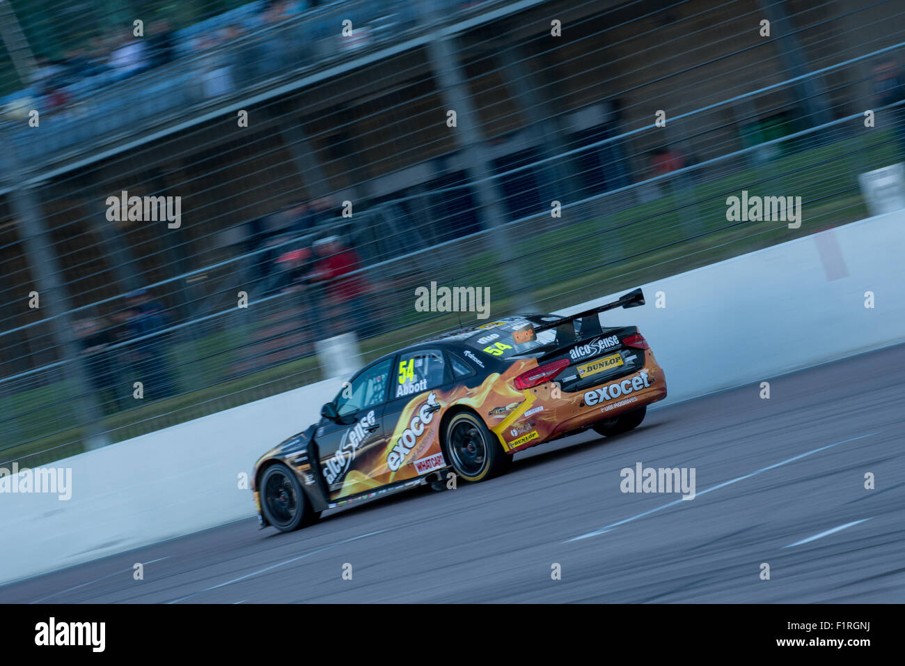 Rockingham Speedway, UK. 6th Sep, 2015. Hunter Abbott and Exocet ...