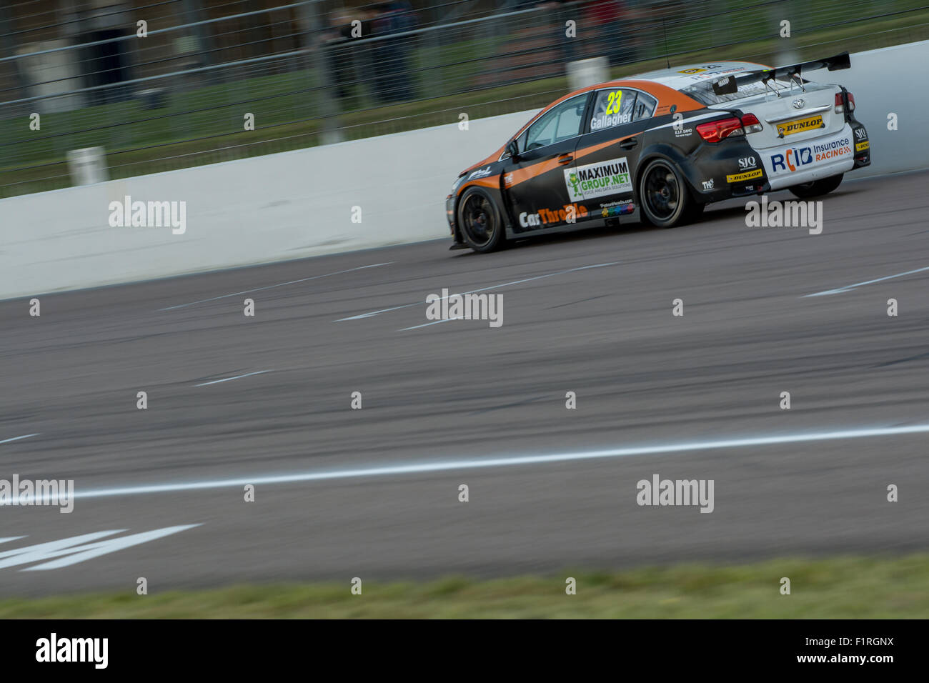 Rockingham Speedway, UK. 6th Sep, 2015. Kieran Gallagher and RCIB ...