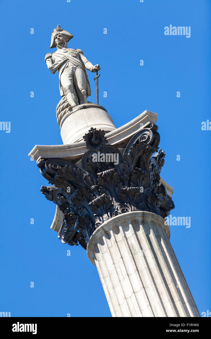 Nelson's Column, Trafalgar Square, London, England Stock Photo - Alamy