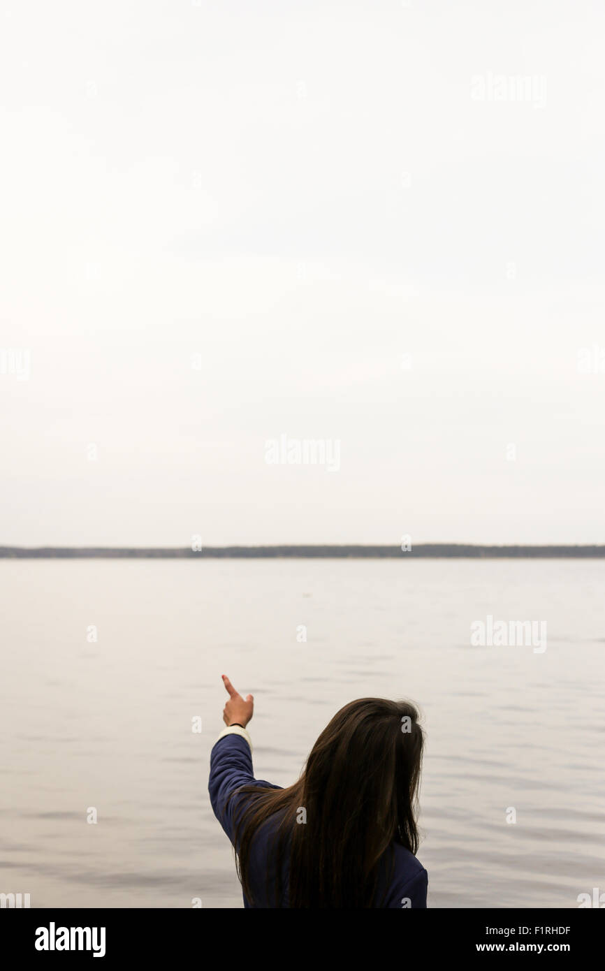 Hey, look there Stock Photo - Alamy