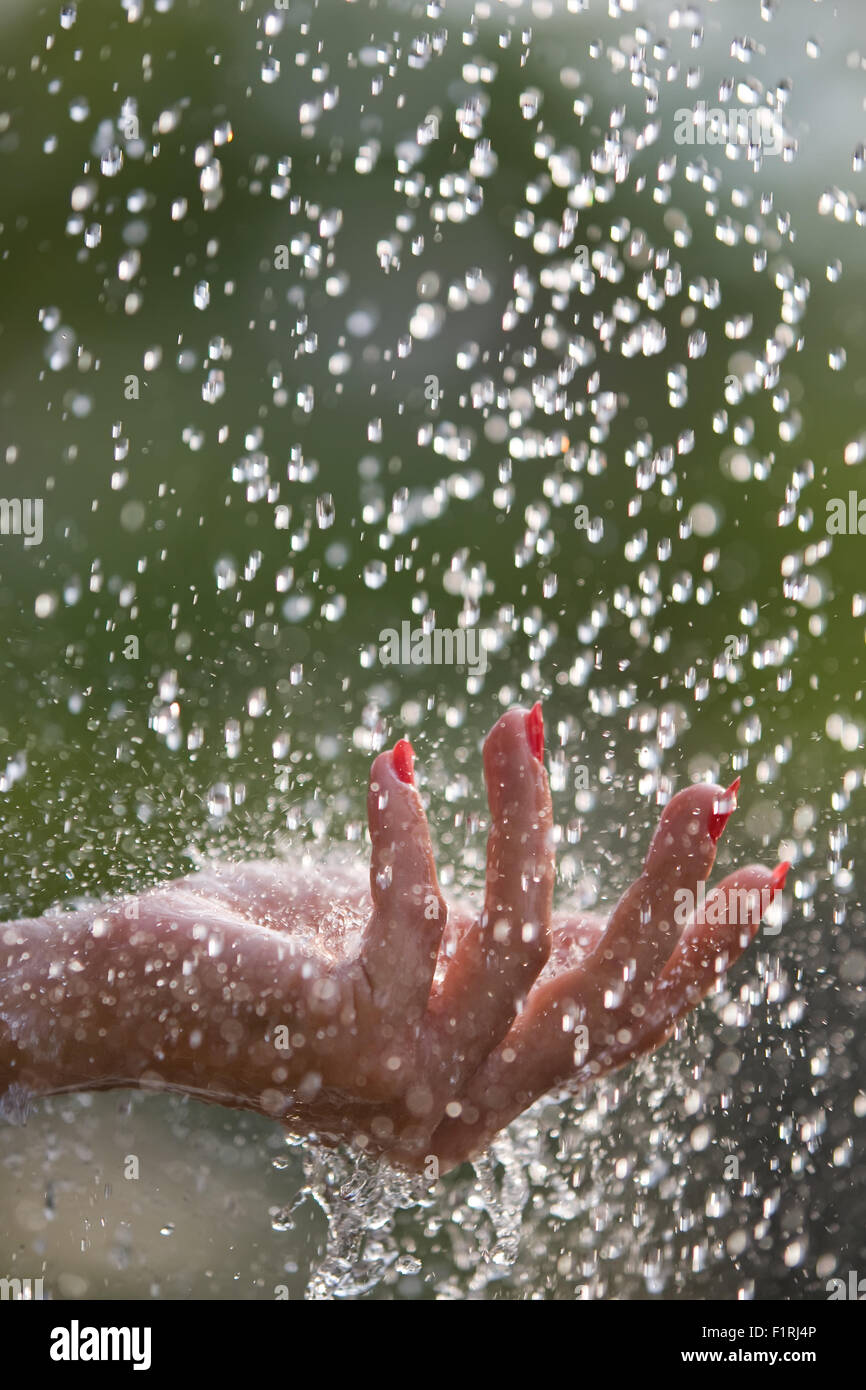 Fresh and cool wate Stock Photo - Alamy