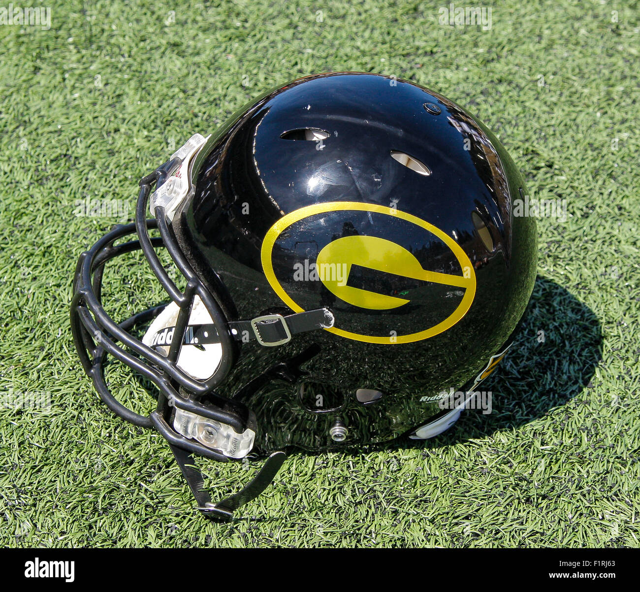 Berkeley USA CA. 05th Sep, 2015. Grambling State Helmet during the NCAA ...