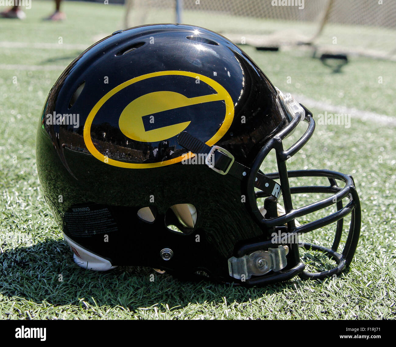 Berkeley USA CA. 05th Sep, 2015. Grambling State Helmet during the NCAA ...