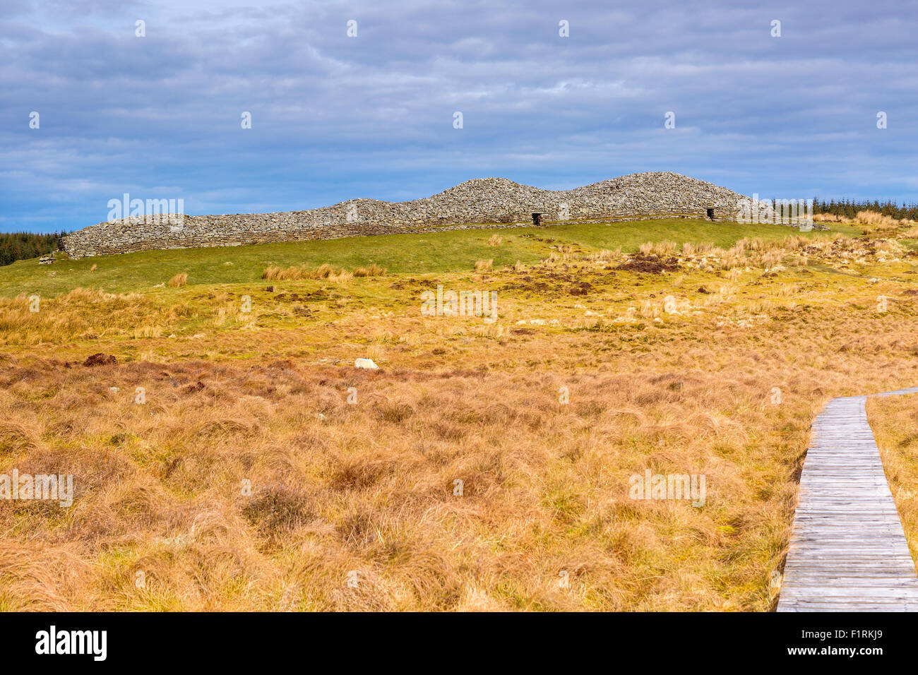 Camster Long, The Grey Cairns of Camster, Neolithic chambered cairns ...