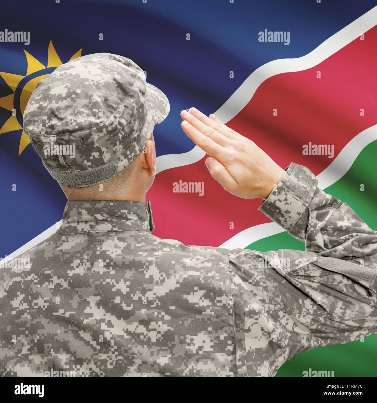 Namibian soldier hi-res stock photography and images - Alamy