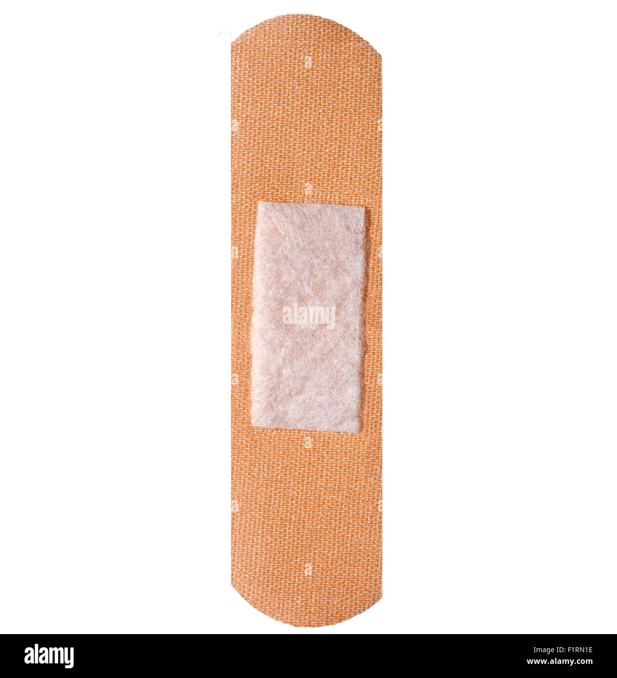 Single band aid, close-up isolated on white background Stock Photo - Alamy
