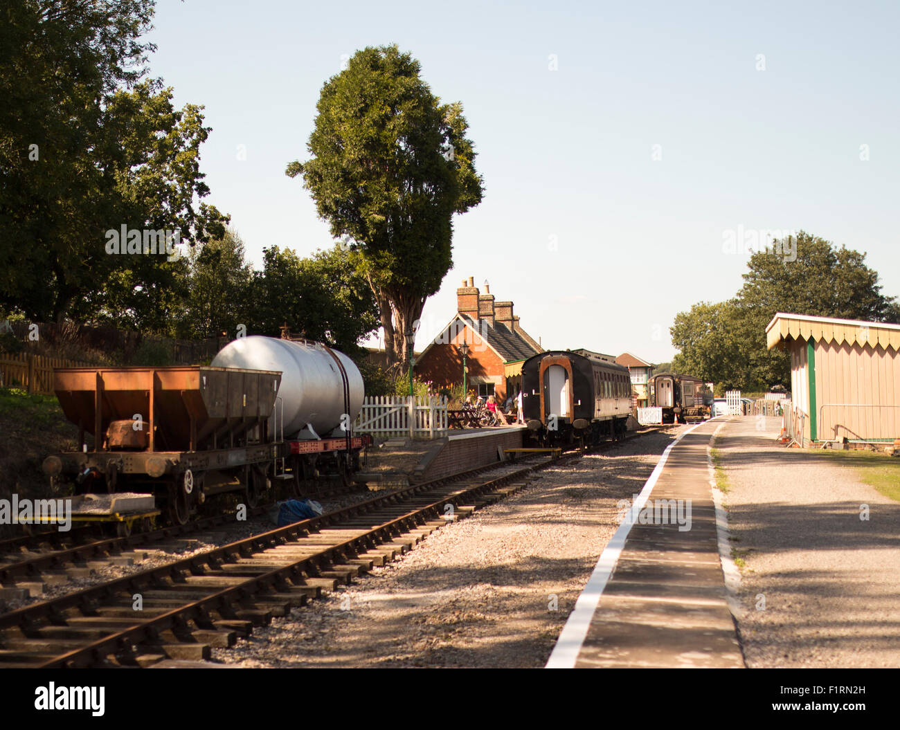 Shillingstone Railway Station Dorset Stock Photo - Alamy