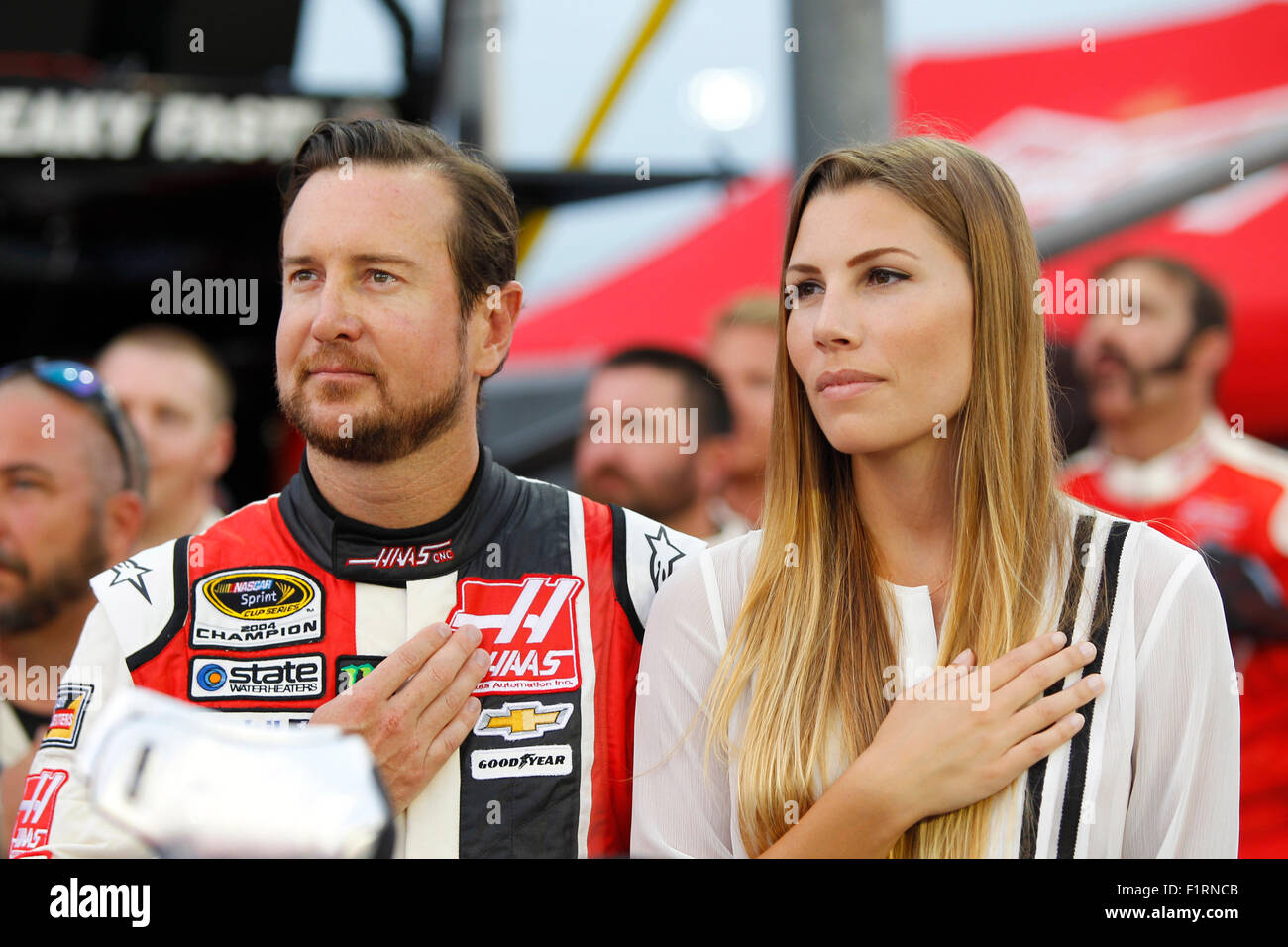 Darlington, SC, USA. 6th Sep, 2015. Darlington, SC - Sep 06, 2015: Kurt ...