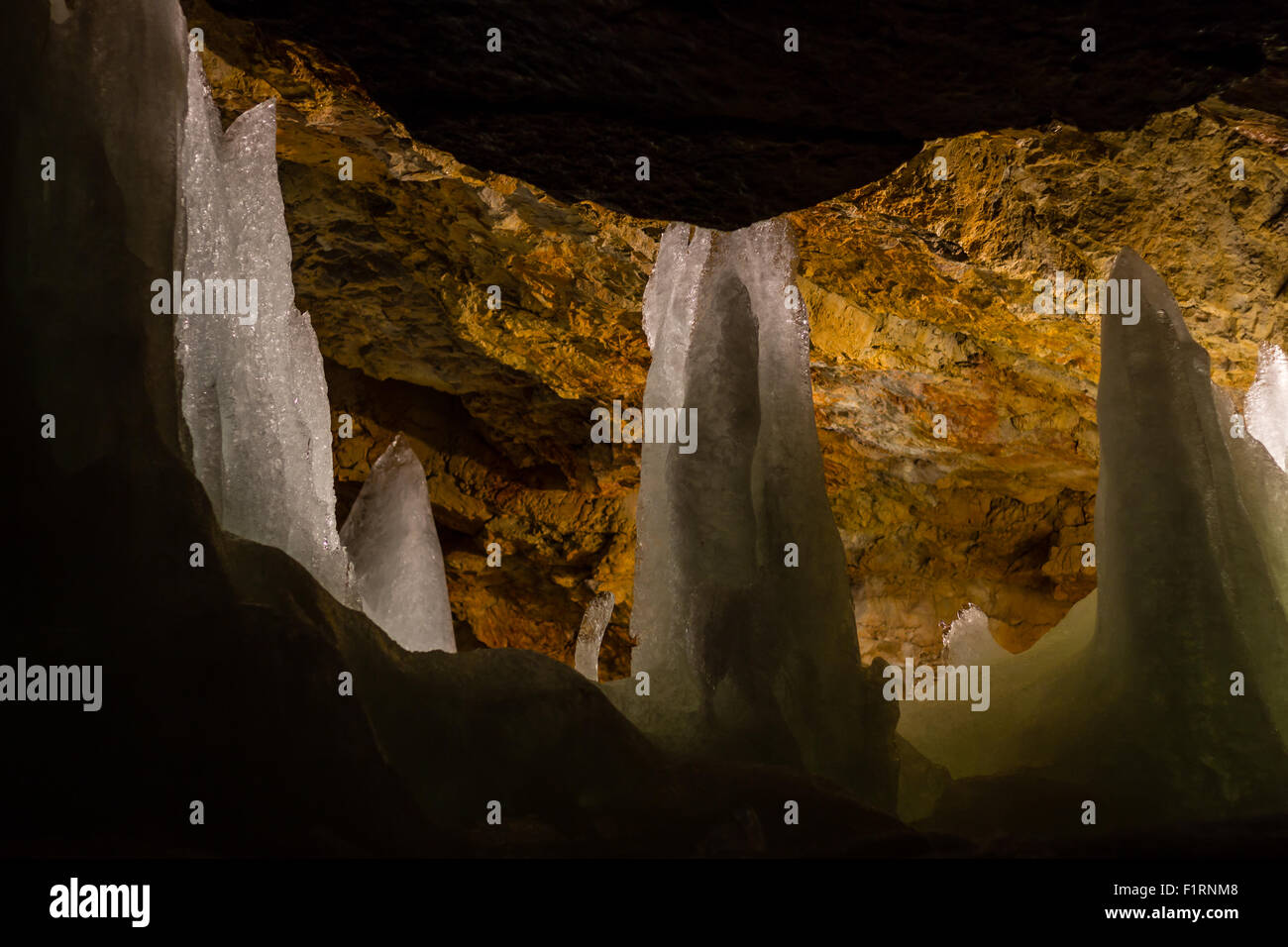 Beautiful Dachstein Ice cave, Austria Stock Photo - Alamy