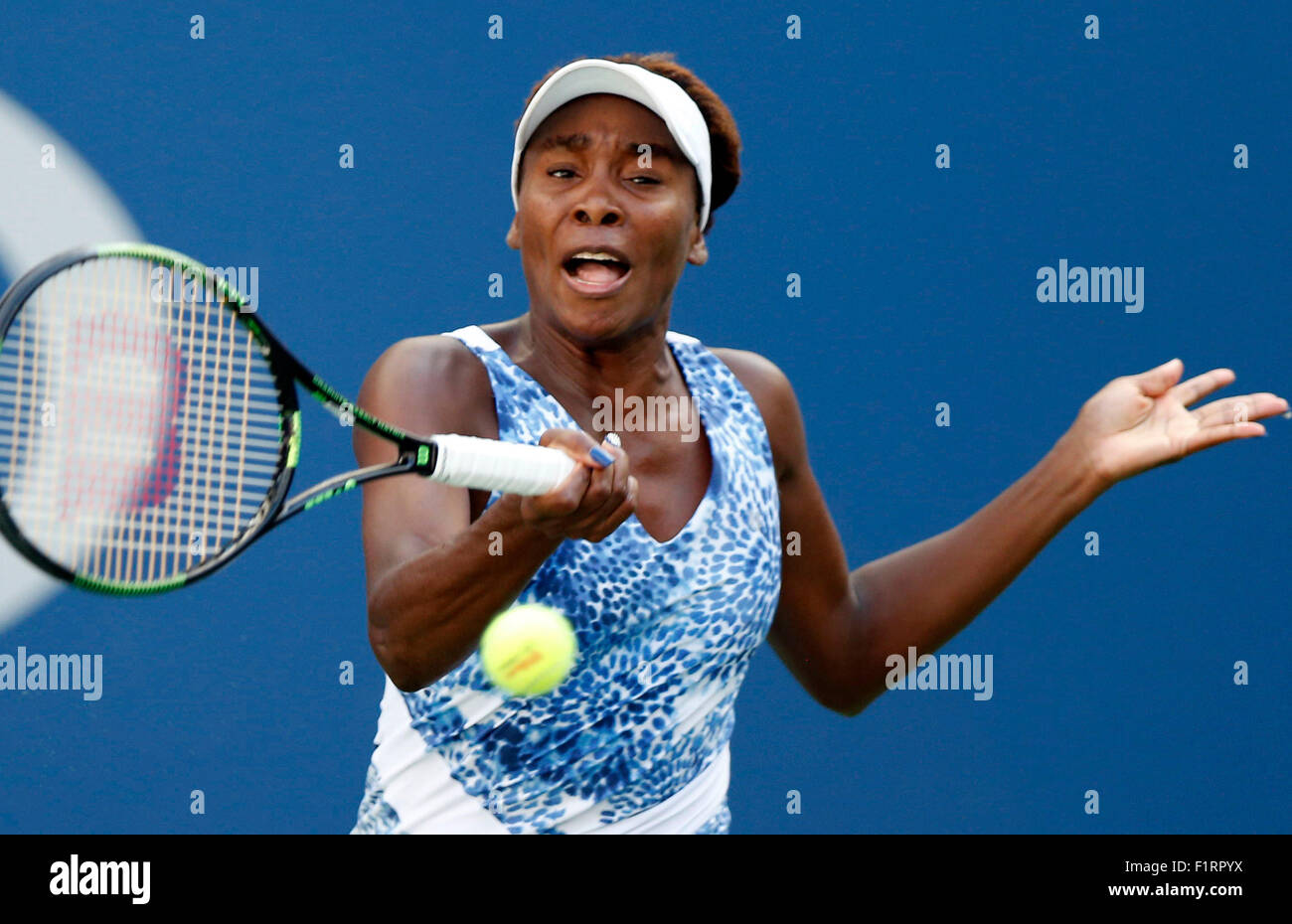 New York, USA. 6th Sep, 2015. Venus Williams of the United States ...