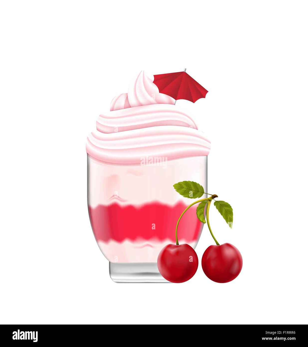 Vanilla ice cream jam Stock Vector Images - Alamy