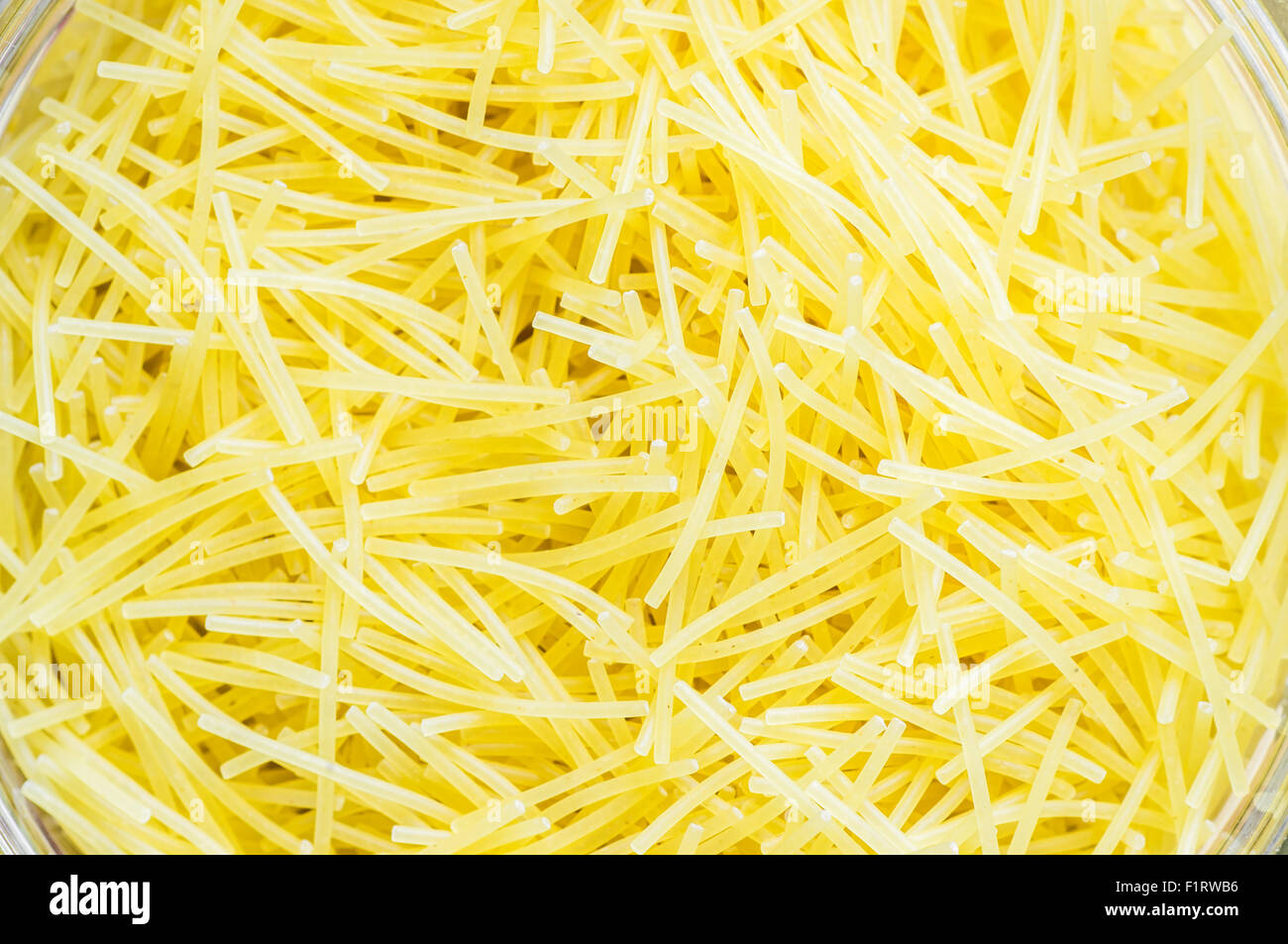 Pasta vermicelli for background closeup Stock Photo - Alamy