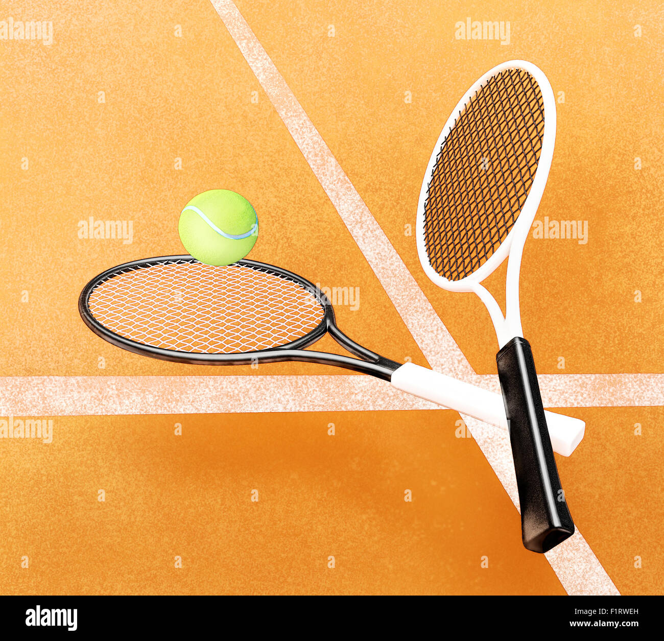 Tennis racket racquet strings hi-res stock photography and images - Alamy