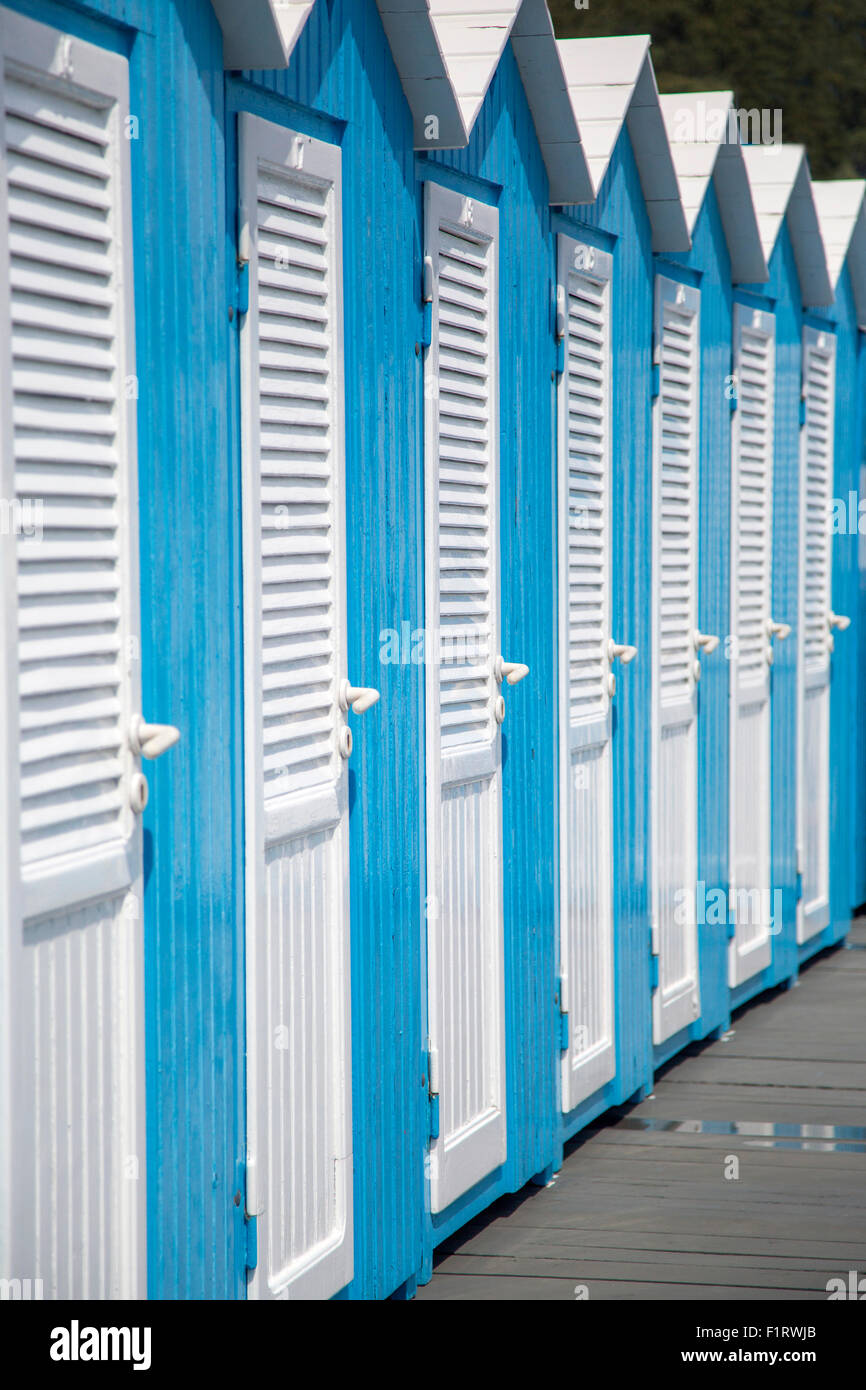 Wood changing room hi-res stock photography and images - Alamy
