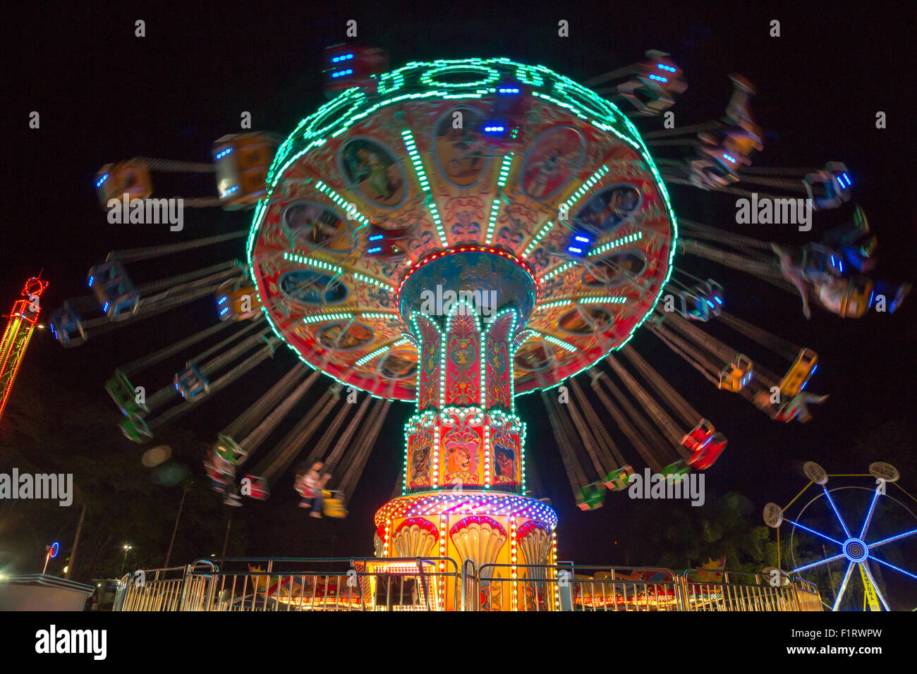 Holambra, Brazil. 6th September, 2015. Roller Coaster Swing Chair at ...