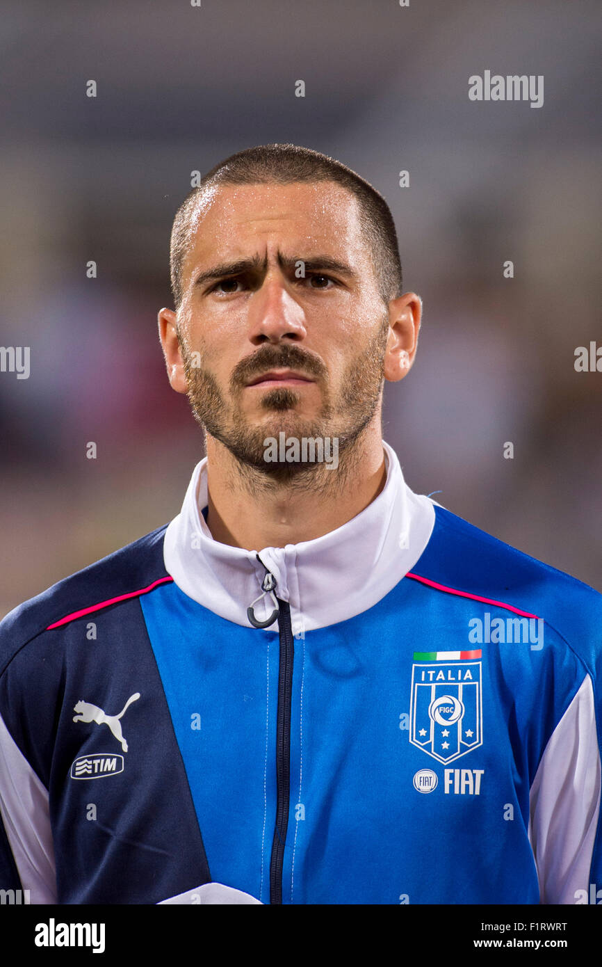 Florence, Italy. 3rd Sep, 2015. Leonardo Bonucci (ITA) Football/Soccer ...