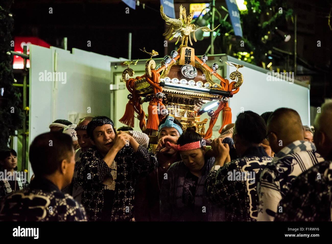 Kitazawahachiman jinja, Annual Festival,Setagaya-Ku,Tokyo,Japan Stock Photo - Alamy