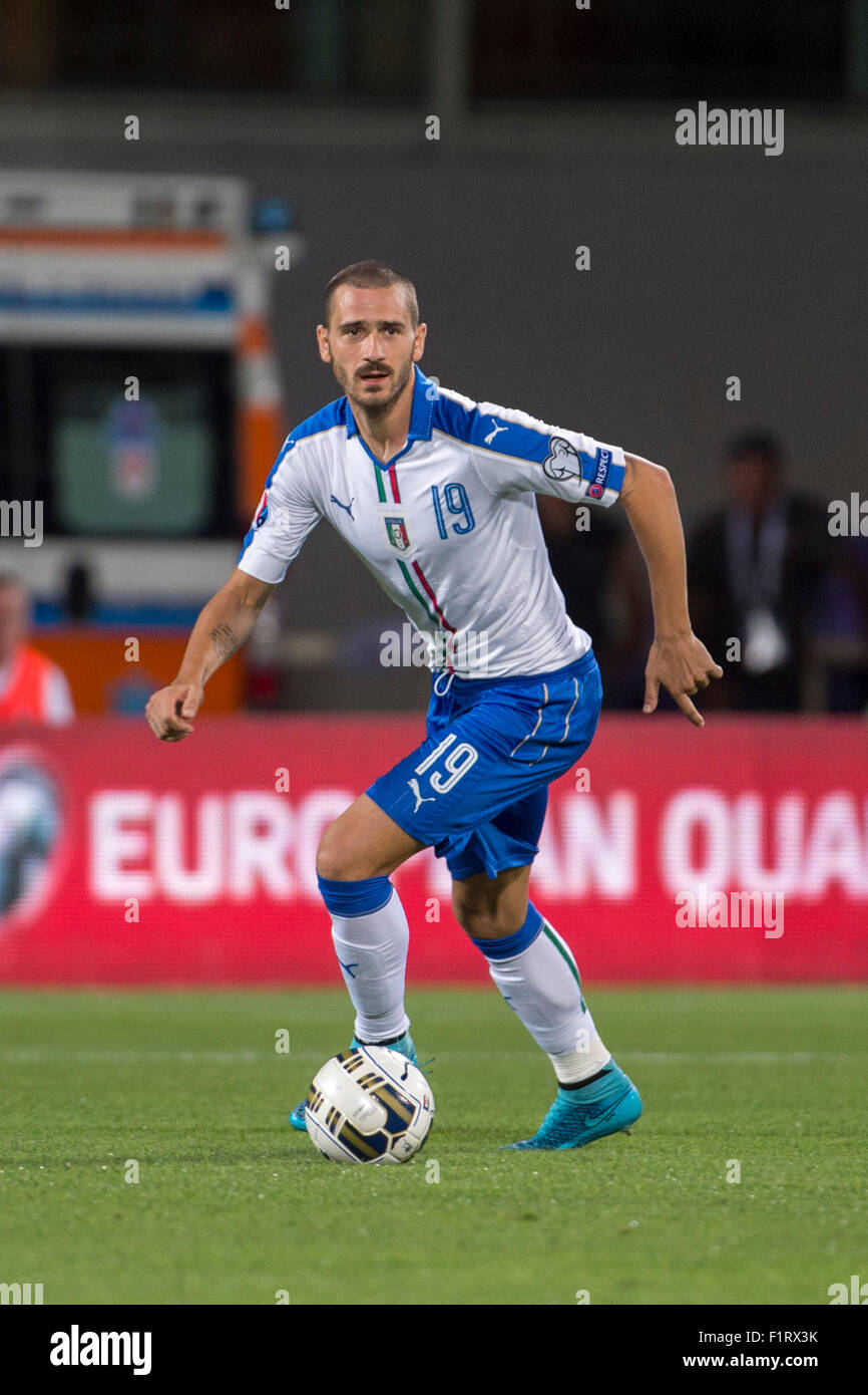 Florence, Italy. 3rd Sep, 2015. Leonardo Bonucci (ITA) Football/Soccer ...
