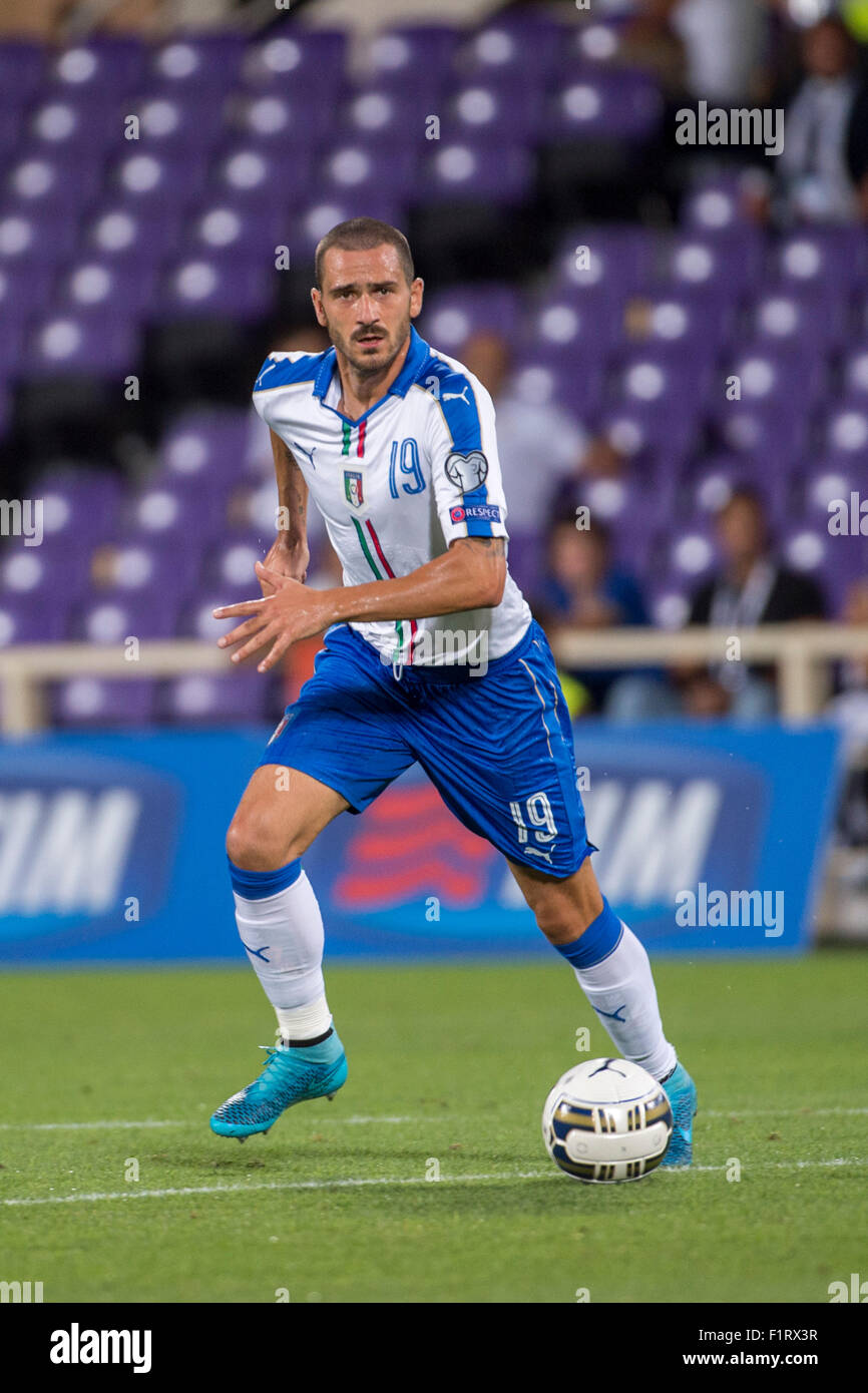 Florence, Italy. 3rd Sep, 2015. Leonardo Bonucci (ITA) Football/Soccer ...
