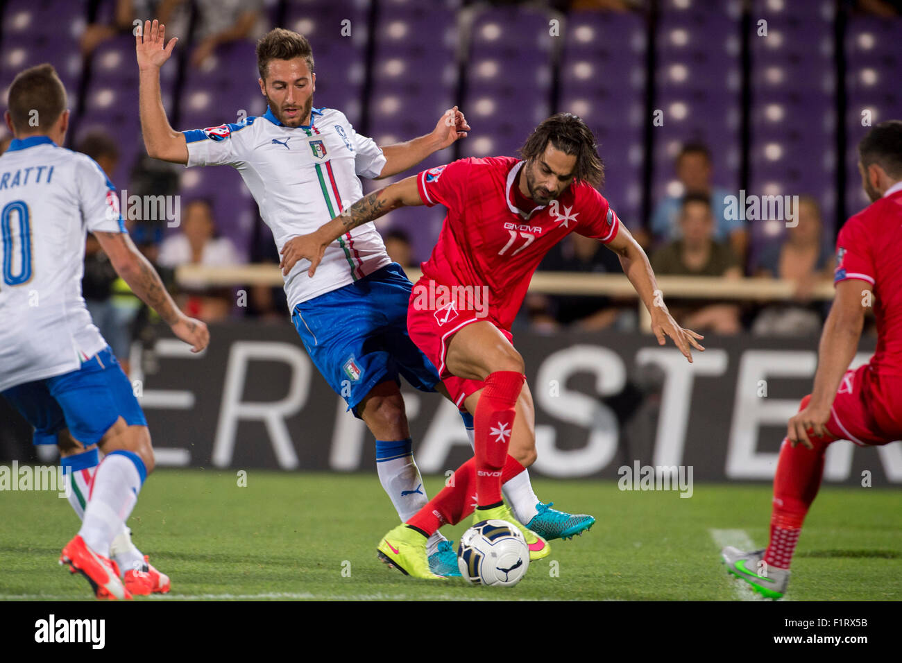 Florence, Italy. 3rd Sep, 2015. Andrea Bertolacci (ITA), Ryan Camilleri ...