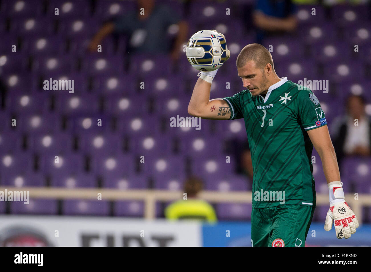 Florence, Italy. 3rd Sep, 2015. Andrew Hogg (MLT) Football/Soccer ...