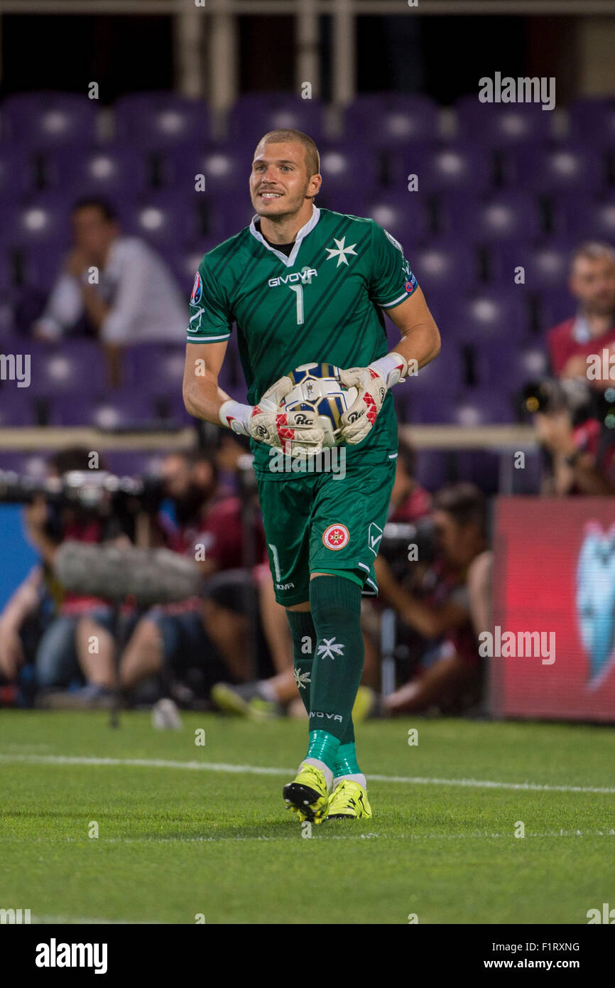 Florence, Italy. 3rd Sep, 2015. Andrew Hogg (MLT) Football/Soccer ...
