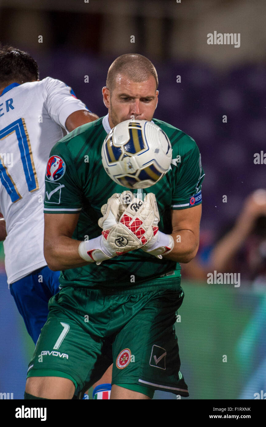 Florence, Italy. 3rd Sep, 2015. Andrew Hogg (MLT) Football/Soccer ...