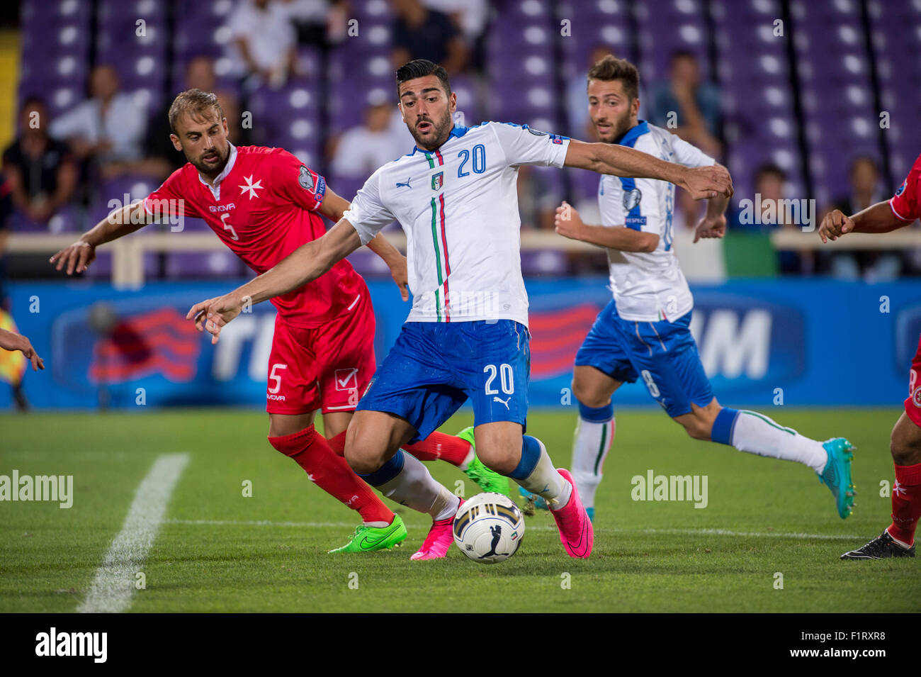 Florence, Italy. 3rd Sep, 2015. Graziano Pelle (ITA) Football/Soccer ...