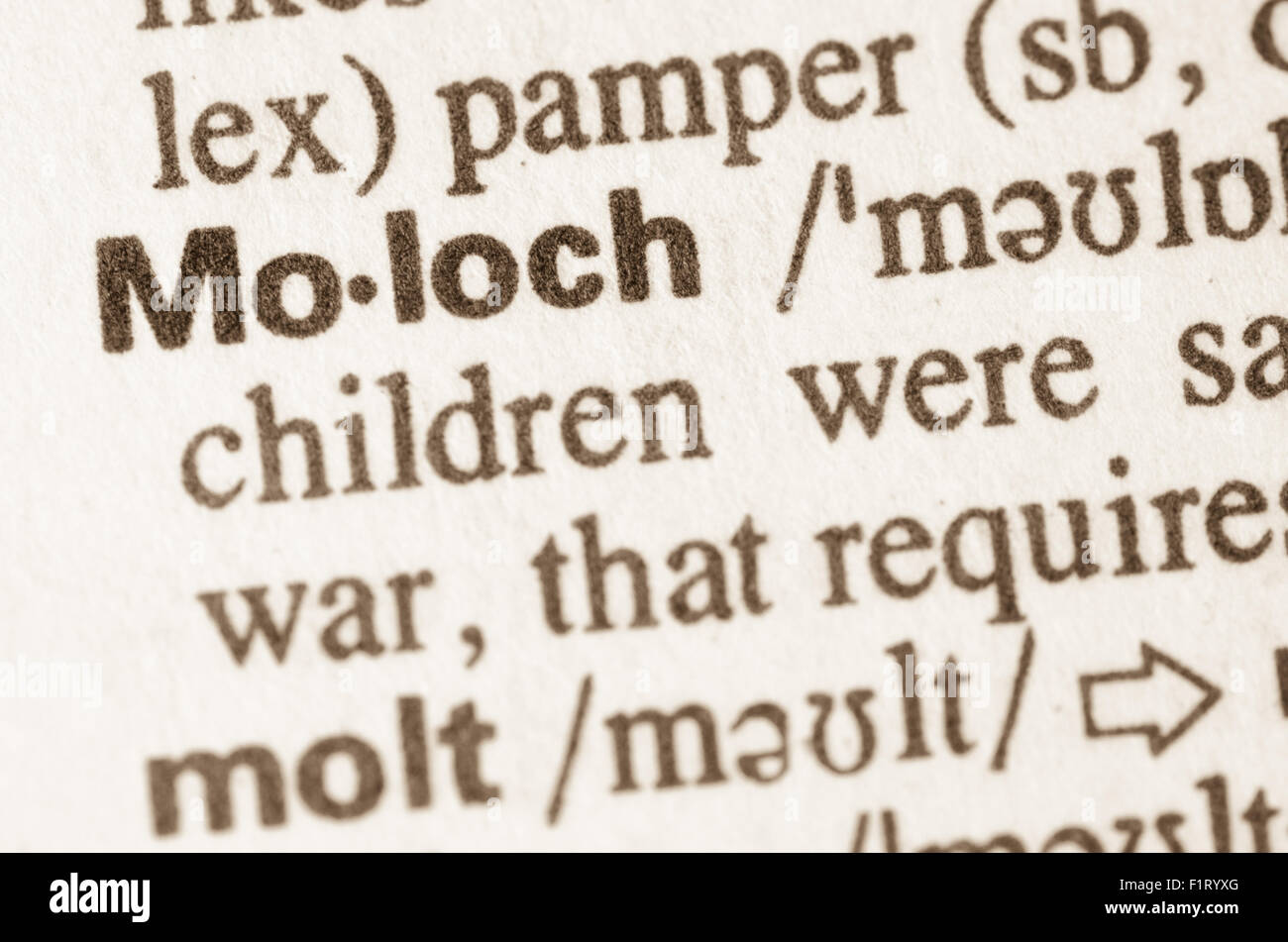 Moloch hi-res stock photography and images - Alamy