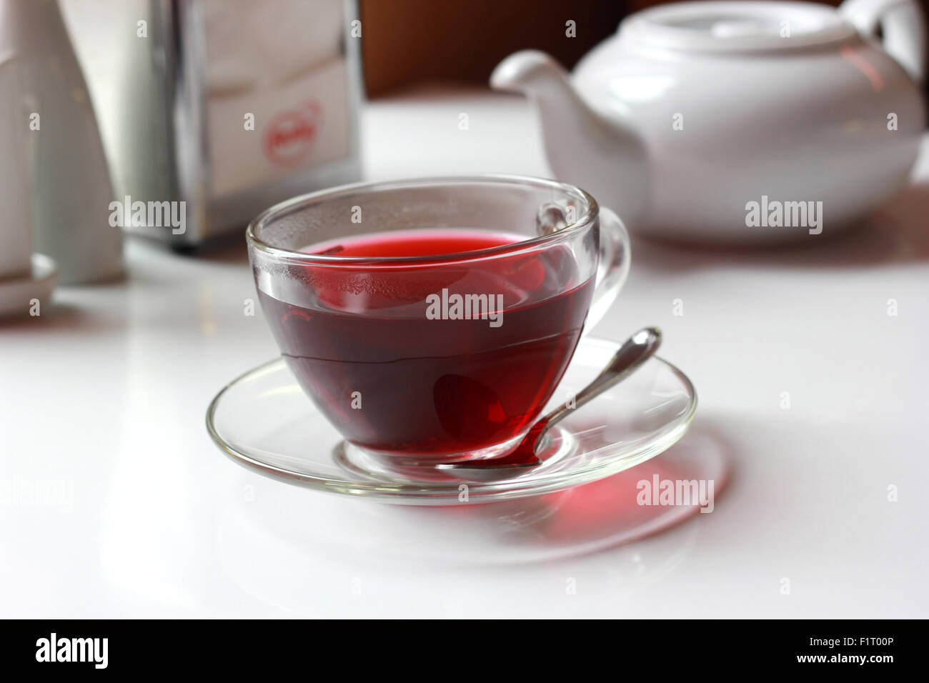 Transparent tea glass hi-res stock photography and images - Alamy