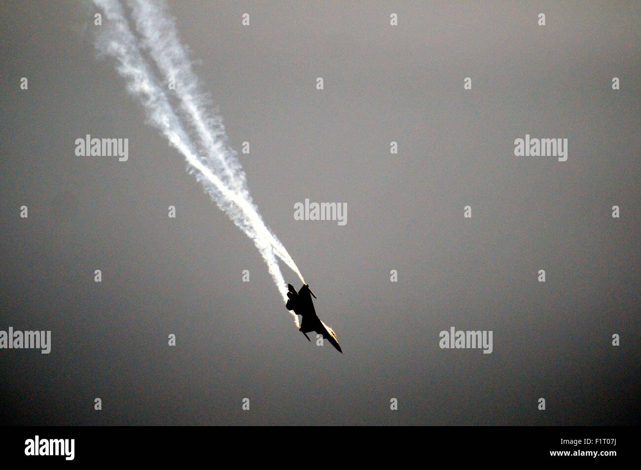 Islamabad, Pakistan. 6th Sep, 2015. A Pakistani F-16 fighter jet ...