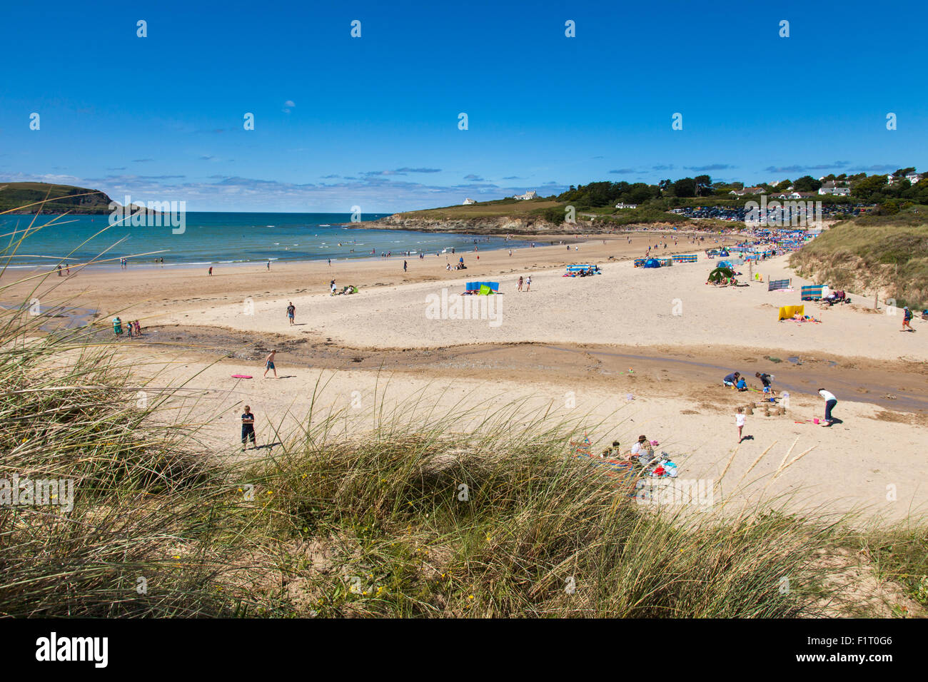 Daymer Bay, Cornwall, England, U.K Stock Photo - Alamy