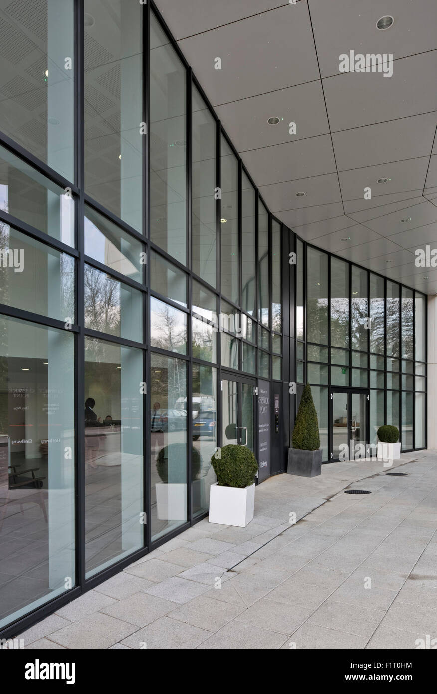 Chiswick Point Apartments, entrance to residential building. Chiswick ...