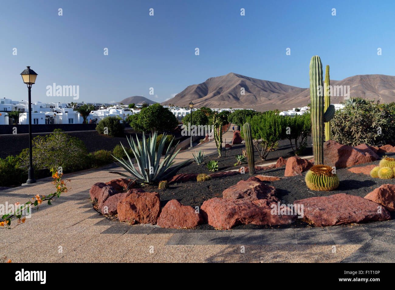 Hacha Grande and the mountains of Femes from Los Coloradas, Playa ...