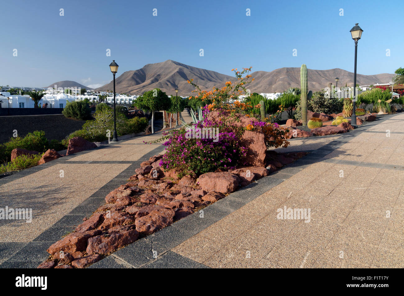 Hacha Grande and the mountains of Femes from Los Coloradas, Playa ...