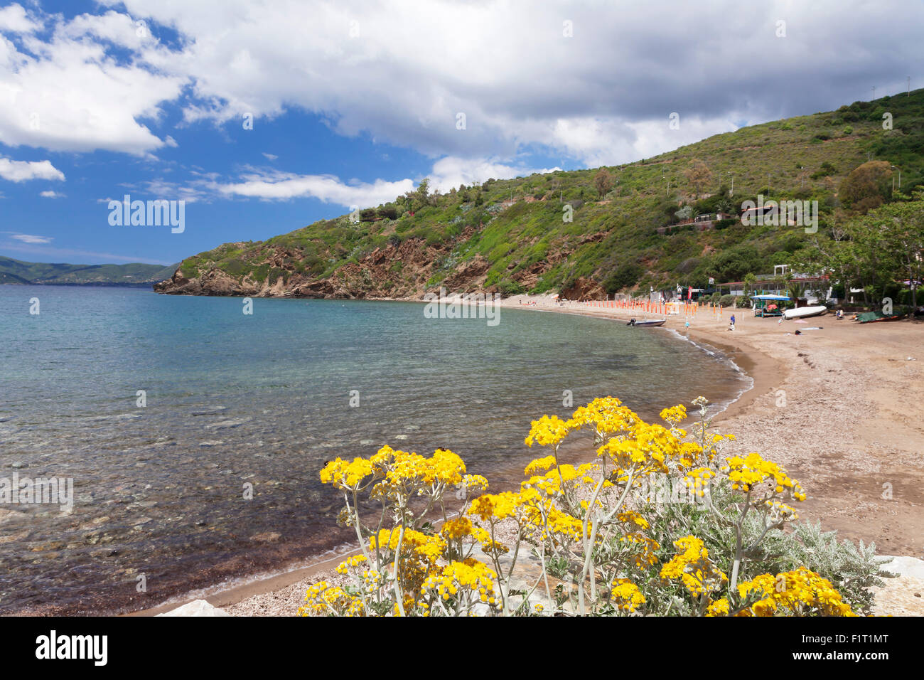 Innamorata beach, Golfo Stella, Island of Elba, Livorno Province ...
