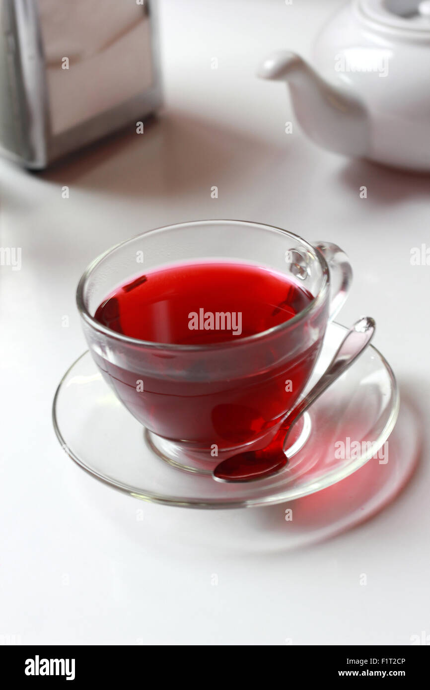 Transparent tea glass hi-res stock photography and images - Alamy